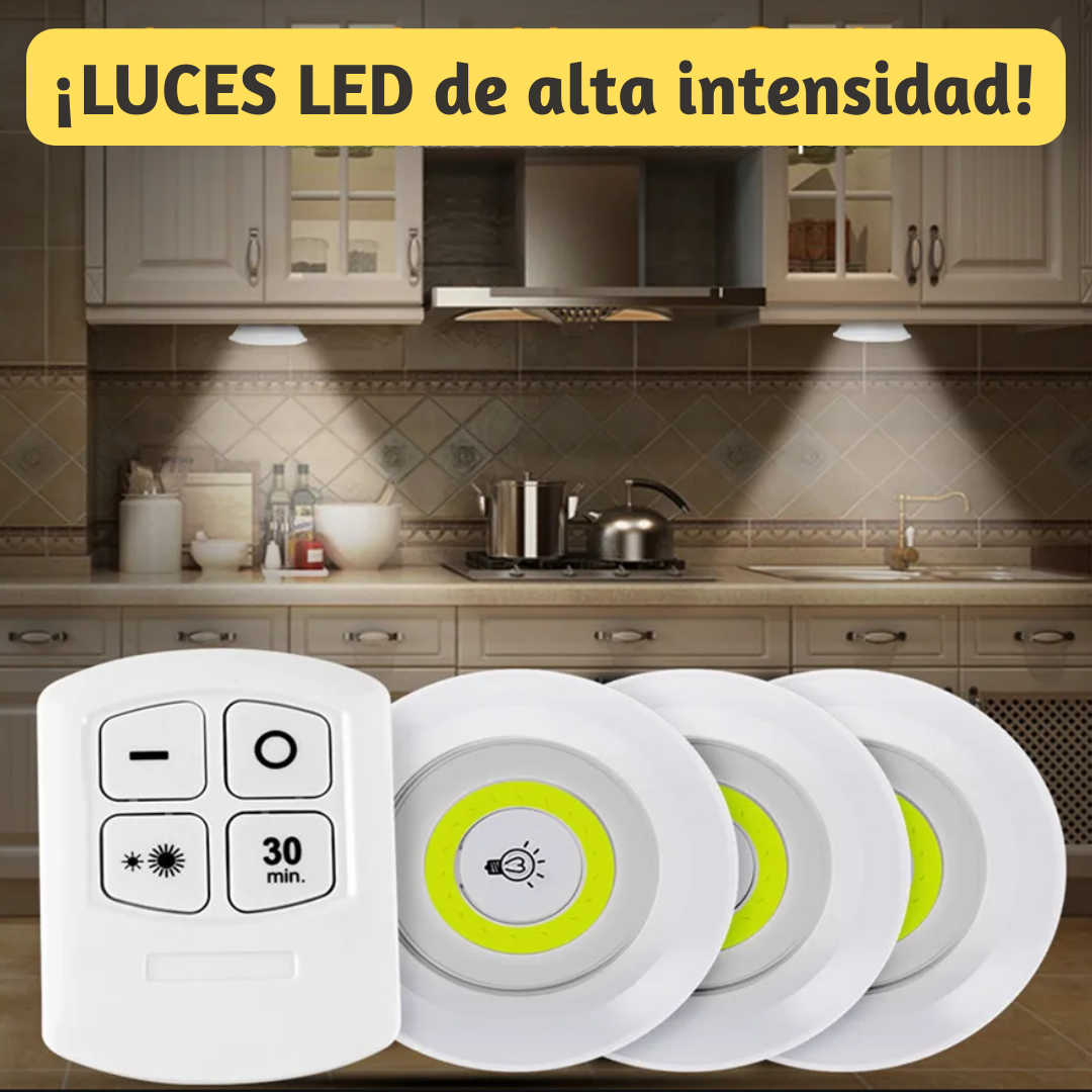 Pack de 3 luces LED de alta intensidad – lafabricadelastentaciones